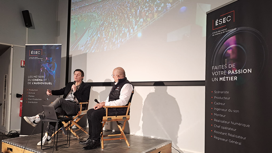 Ecole de Cinéma ÉSEC | Masterclass Laurent Lachand